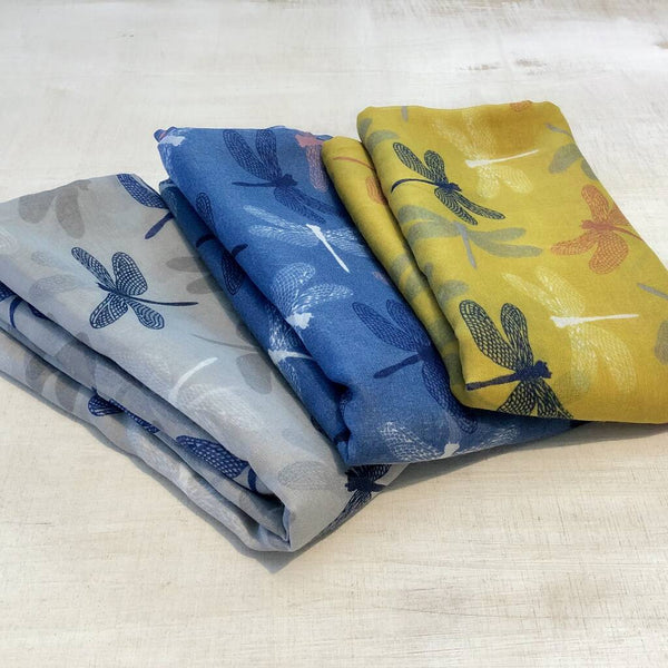 Dragonfly Sketch Scarf – My Posh Shop